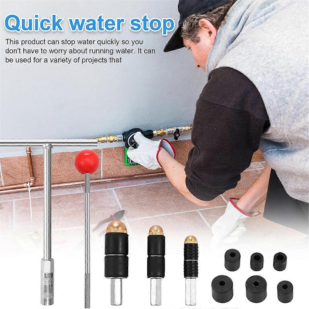 Pipe Water Stopper Kit, Hot Melt Water Stop, Emergency Pipe Water ...