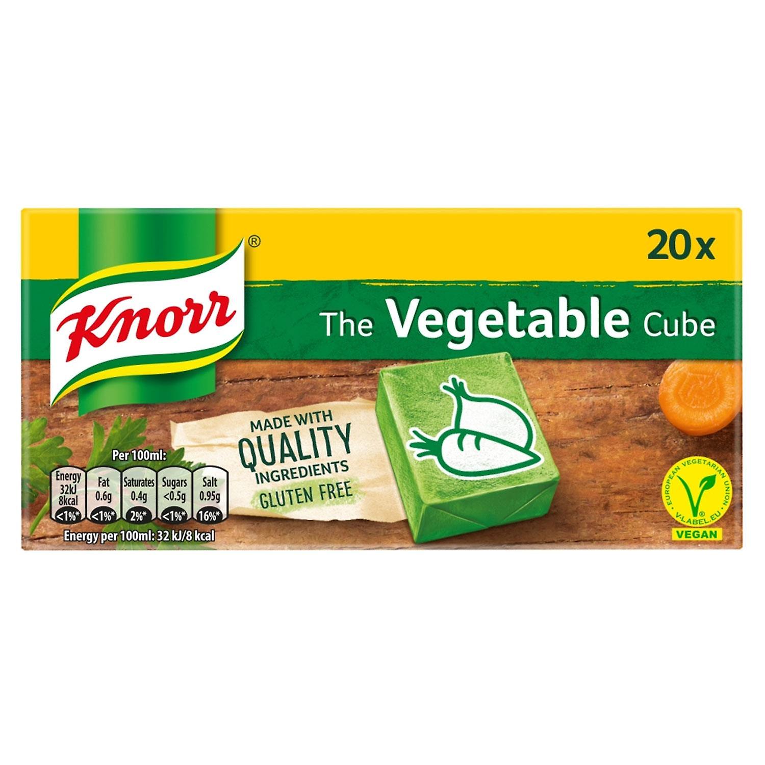 Knorr Stock Cubes, 12 Packs of 200g, Vegetable | Fruugo UK