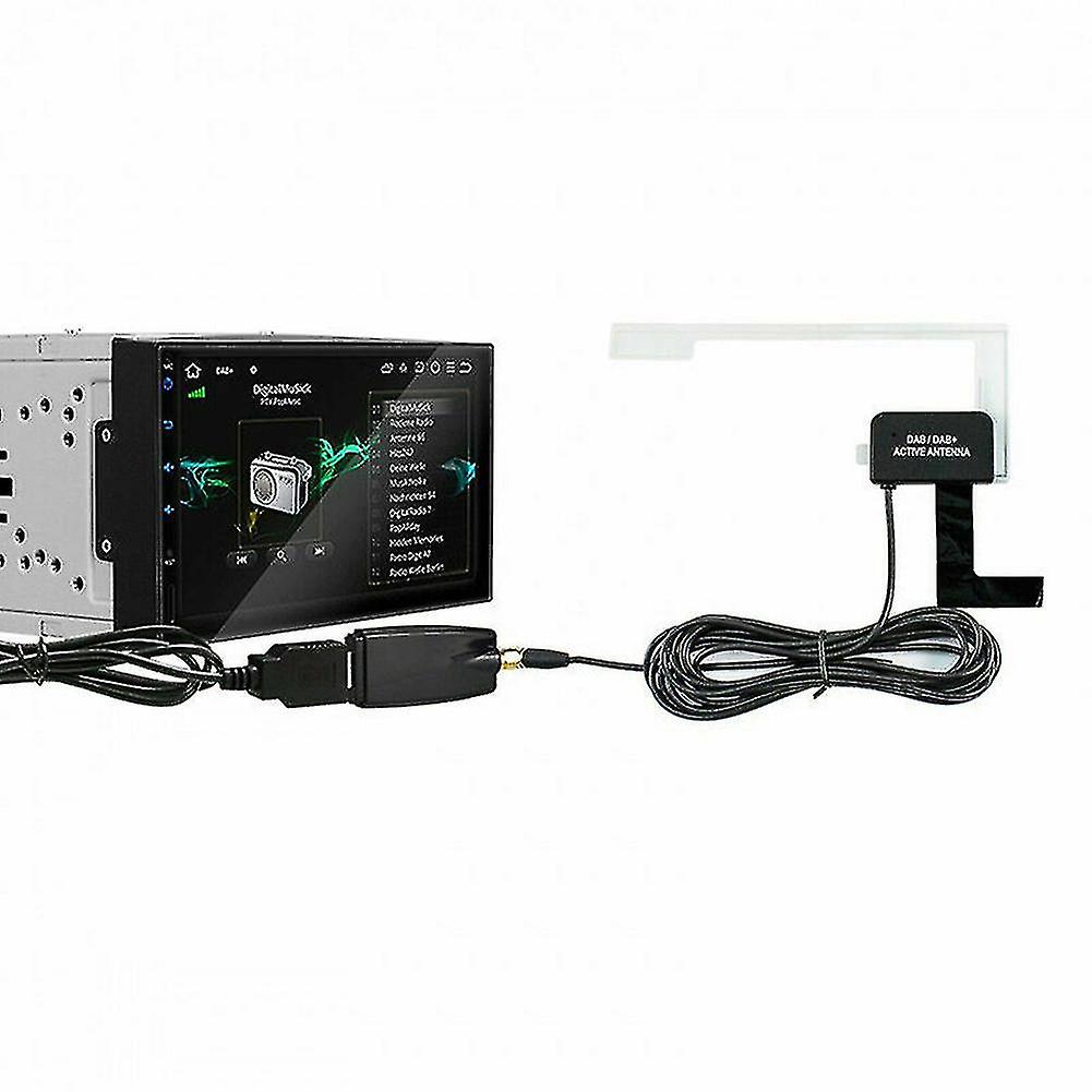 Usb Dab Receiver Tuner Disc Antenna Adapter Stick compatible Android ...