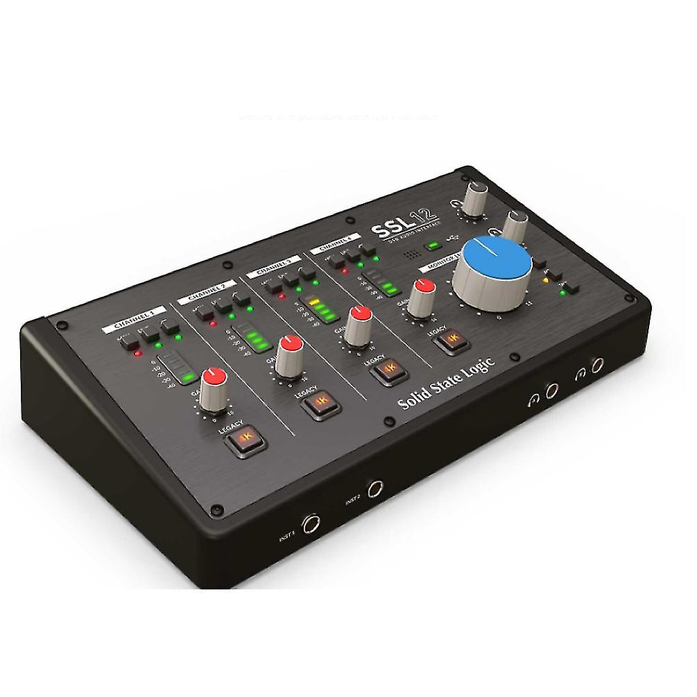 Solid State Logic Ssl12 12-in/8-out Usb Bus-powered Audio Interface ...