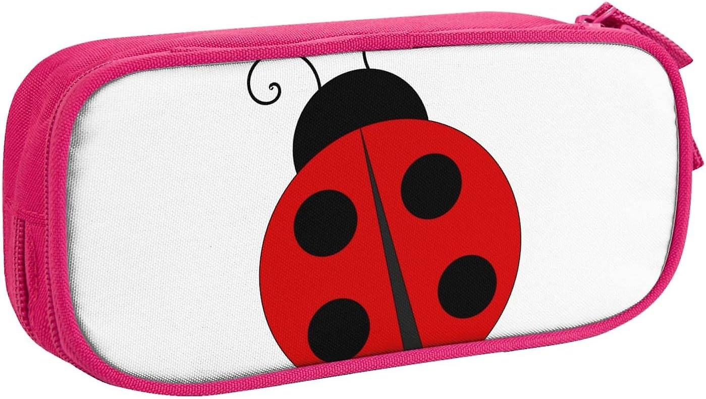 Ladybug Large Pencil Bag with 2 Compartments Pencil Pen Case Pencil ...