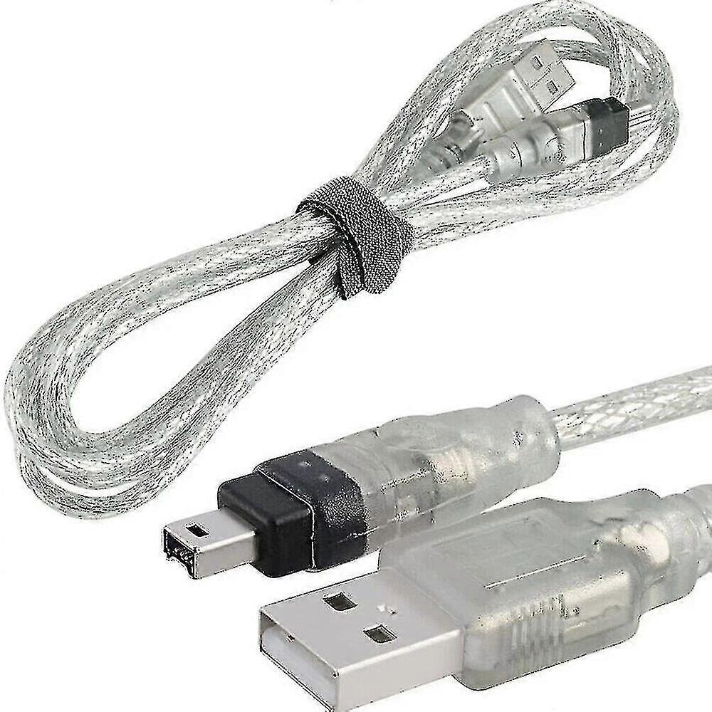 For Mini Dv Minidv Usb Data Cable Firewire Ieee 1394 Hdv Camcorder To ...