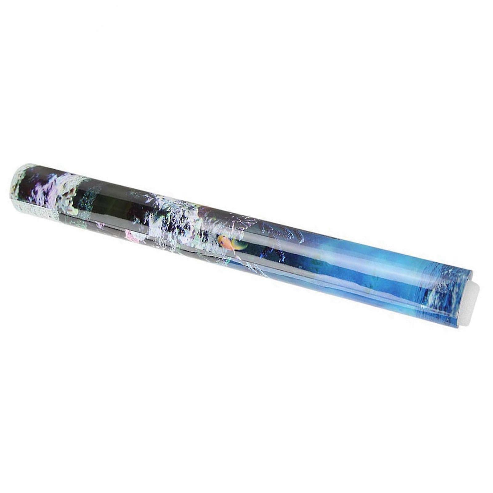 PVC Adhesive Underwater Coral Aquarium Fish Tank Background Poster ...