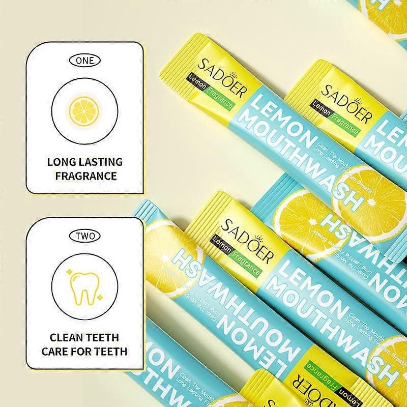 Mini Mouthwash,Travel Portable Set-20 Packs Individual Coconut ...