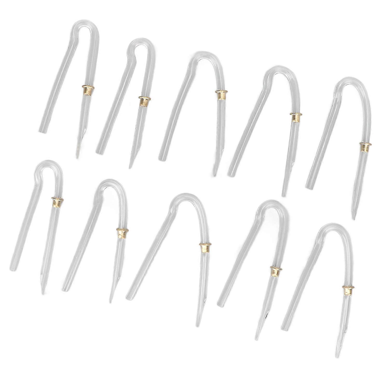 Professional BTE Hearing Aid Tubing - 10pcs Preformed Earmold Tubes ...