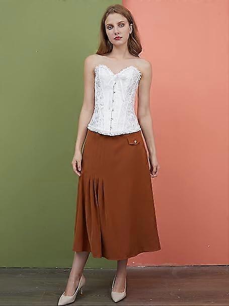 Corset Wedding Gathering Waist Boning Clothes Women Fashion Palace ...