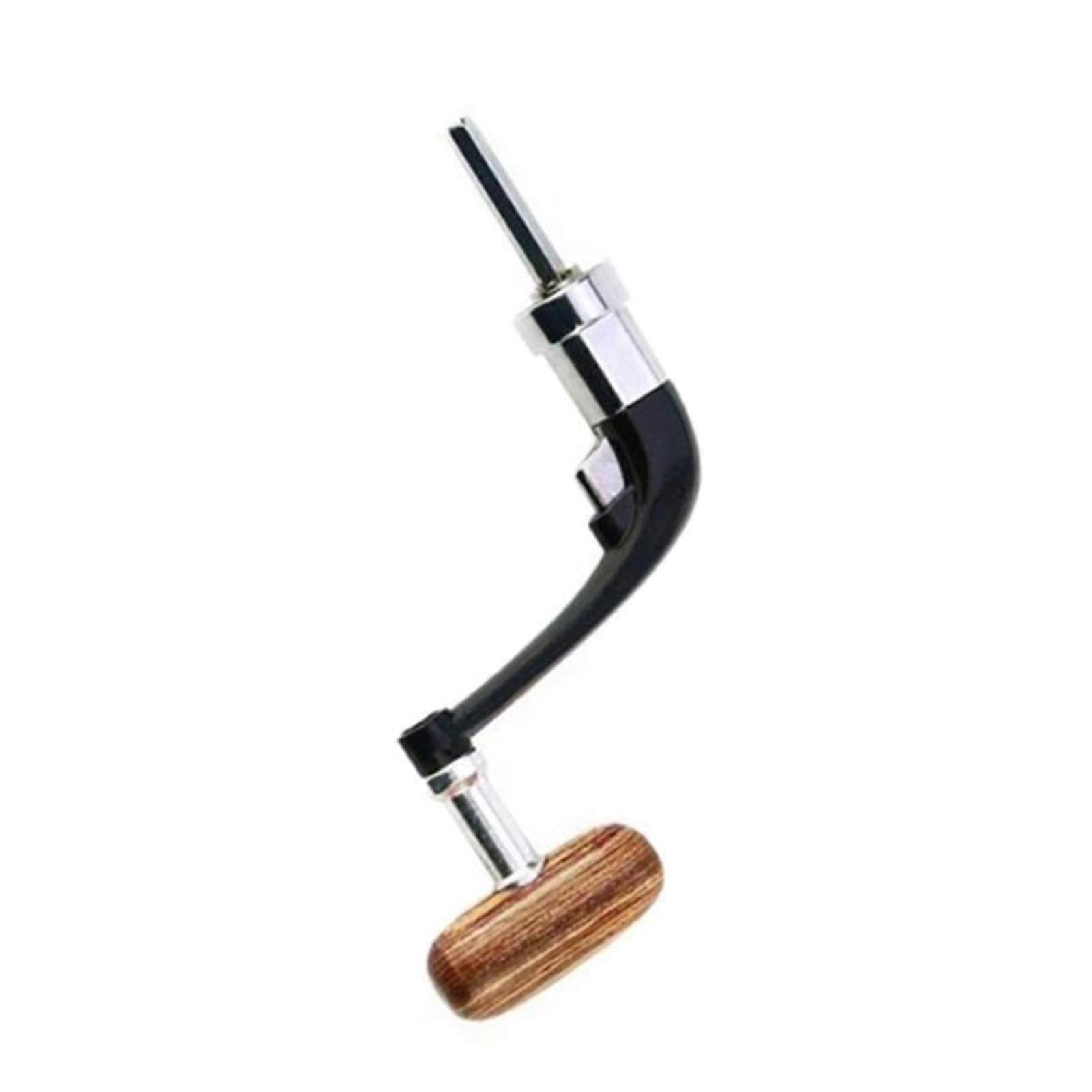 Fishing Reel Handle Spinning Reel Foldable Rocker Arm Wooden Crank ...