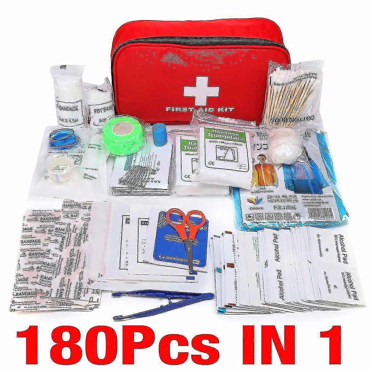 Emergency Tools 51pcs-300pcs Portable First Aid Kit Survival Bag Mini Emergency Bag For Car Home ...