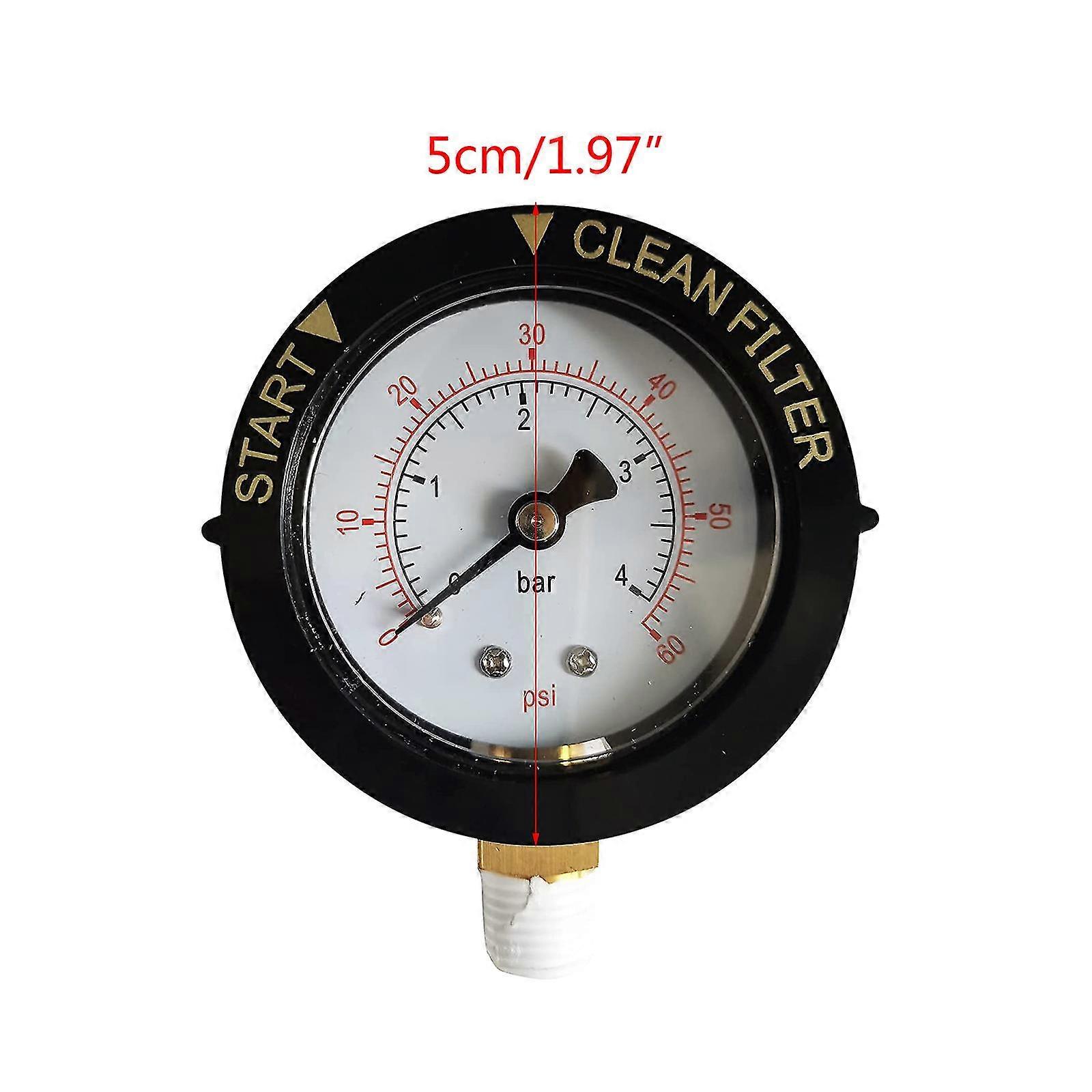 Compact Pressure Gauge 0-60 PSI 190058 Replacement compatible with ...