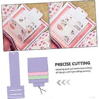 Push-Pull Cut die Card Push-Pull Mechanism Card Cutting die Template ...