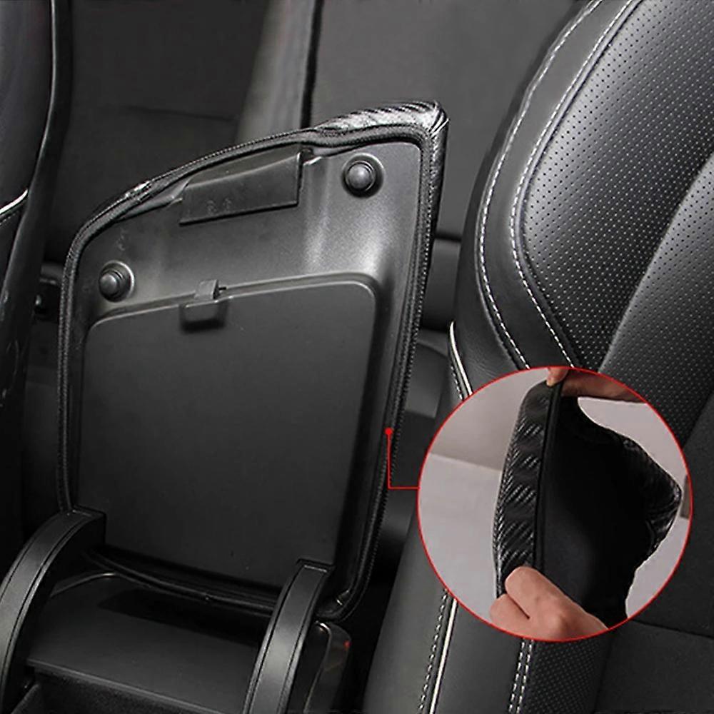 Car Pu Leather Center Console Seat Box Pad Armrest Cover Protective ...