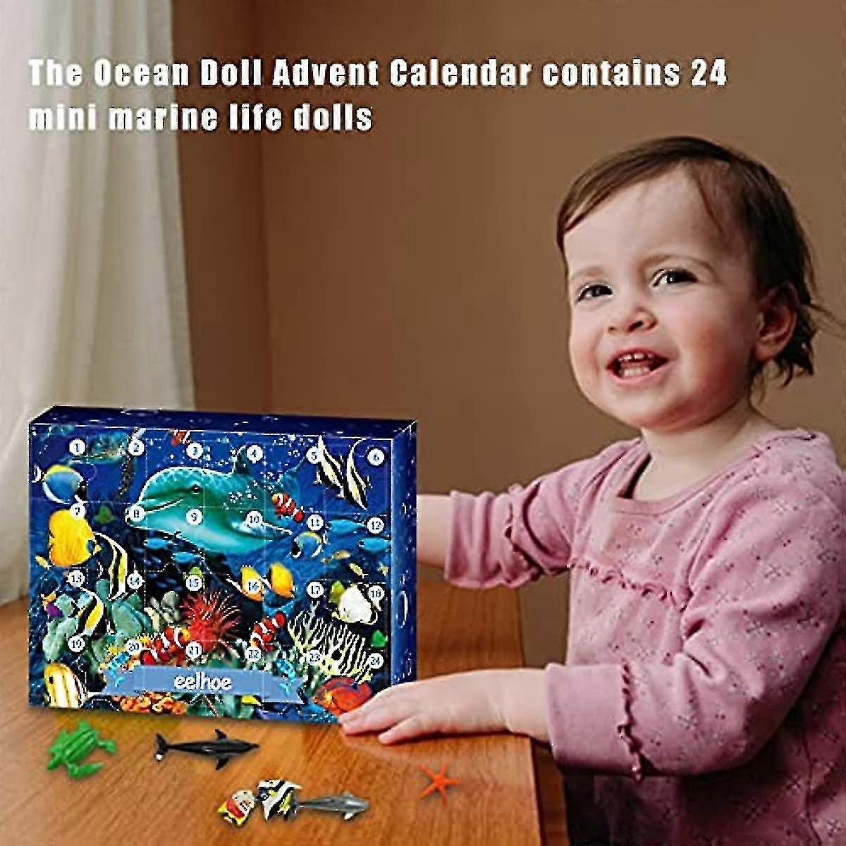 Jingling Advent Calendar 2022 Kids Toys Christmas Advent Calendar Sea ...