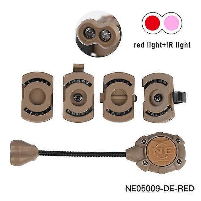 Mpls Tactical Helmet Signal Light Dual Mode Modular Led Helmet Lights ...