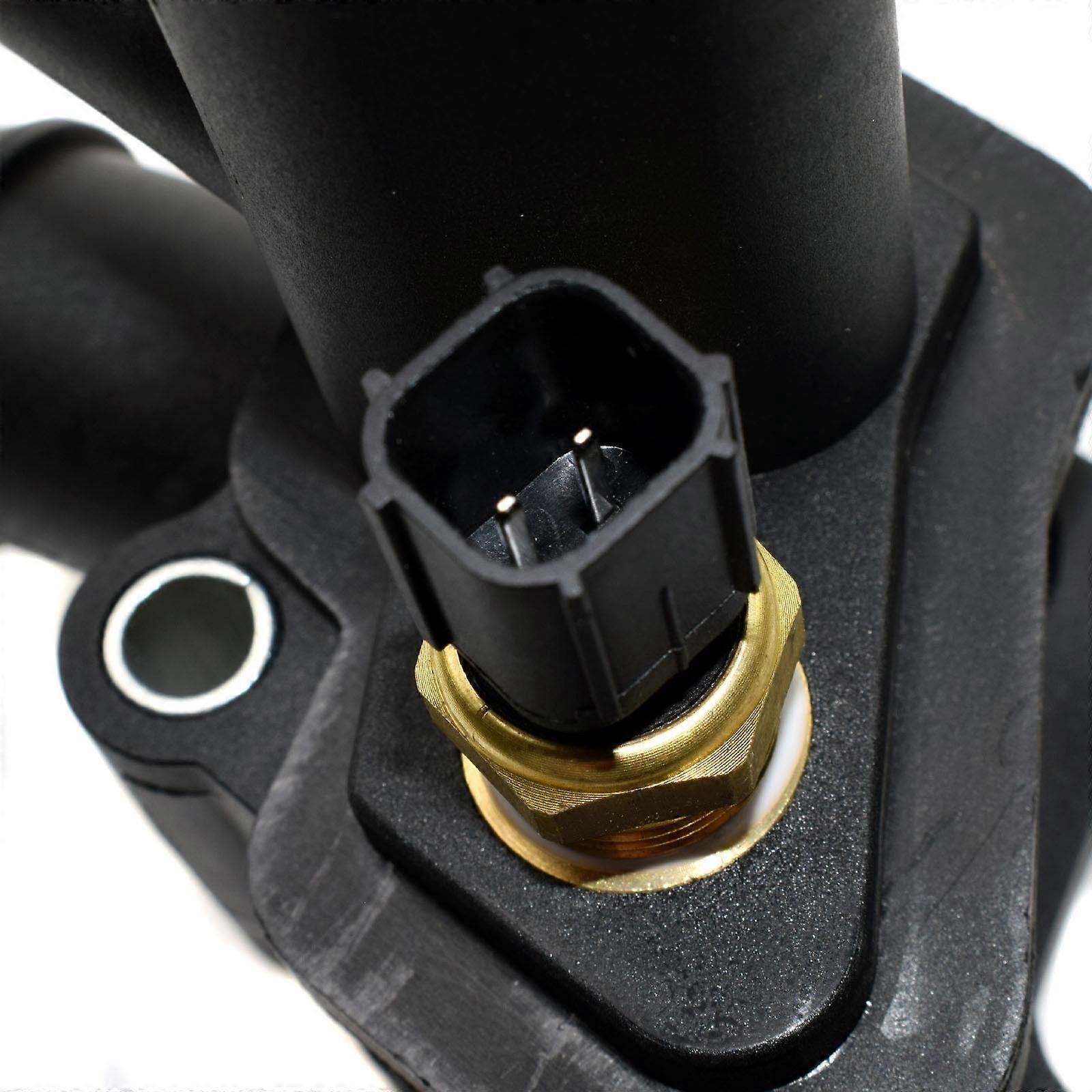 For Chrysler Sebring Dodge New Thermostat Housing Coolant Air Bleeder ...