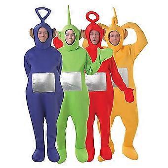 4 Colors Teletubbies Cosplay For Adult Funny Tinky Winky Dipsy Laa-Laa ...