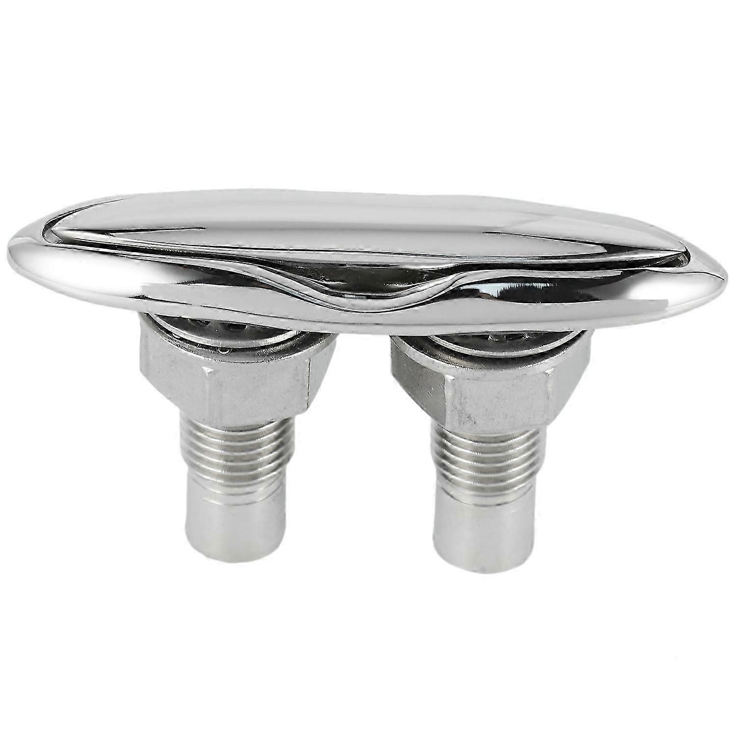 Boat Ship Mooring Dock Neat Cleat Stainless Steel Double-deck Push-pull ...