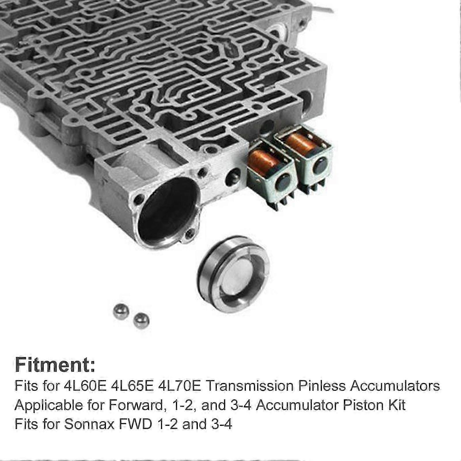 Pinless Accumulator Piston Kit 77998 03K - Forward Energy Piston Set ...