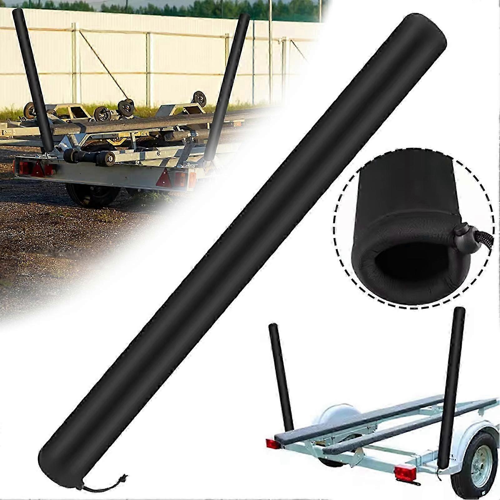 48 Inch Heavy Duty Trailer Guide Pads Thicken Neoprene Boat Trailer ...