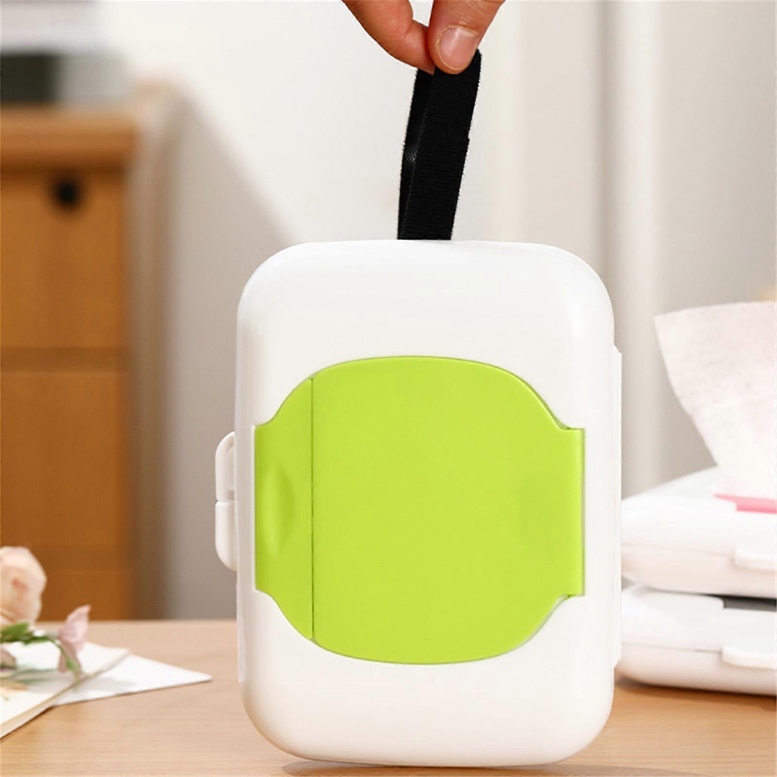 Travel Wipe Holder Reusable Wet Wipe Container Box Strollers Hanging ...