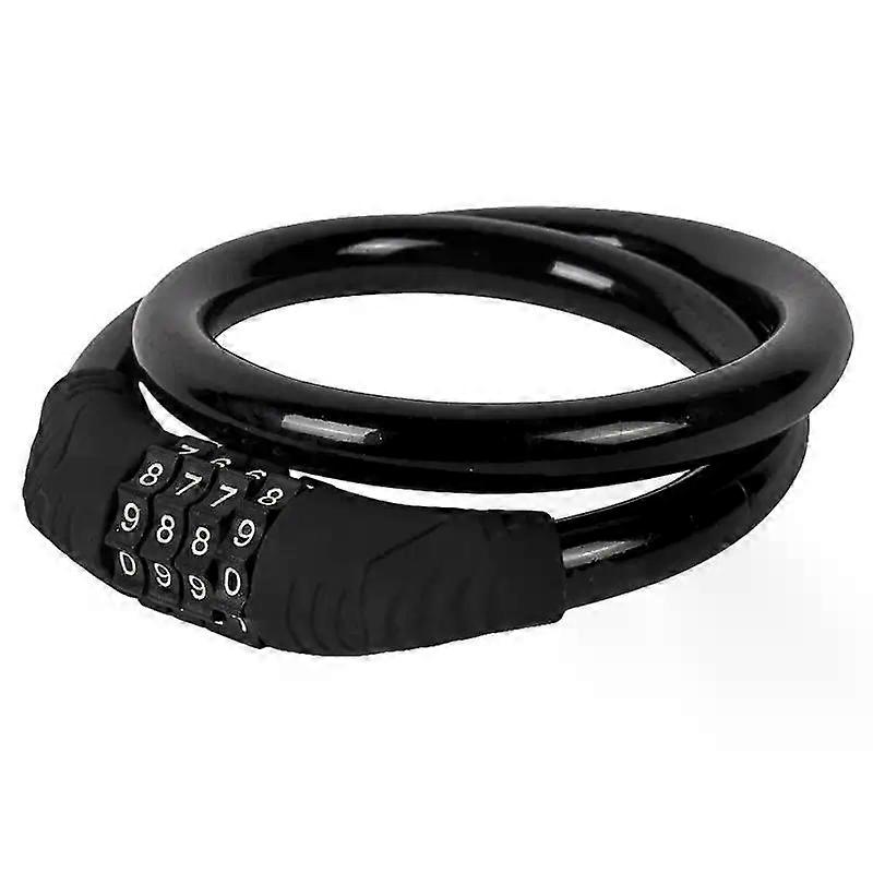 Bike Lock 4 Digit Code Combination MTB Road Bicycle Security Lock ...