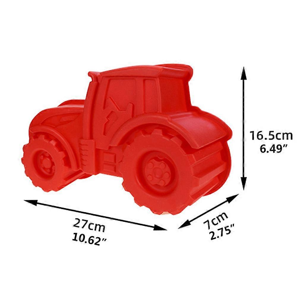 Chocolate Candy Sugar Craft Exquisite Tractor Paste Mold Cake ...