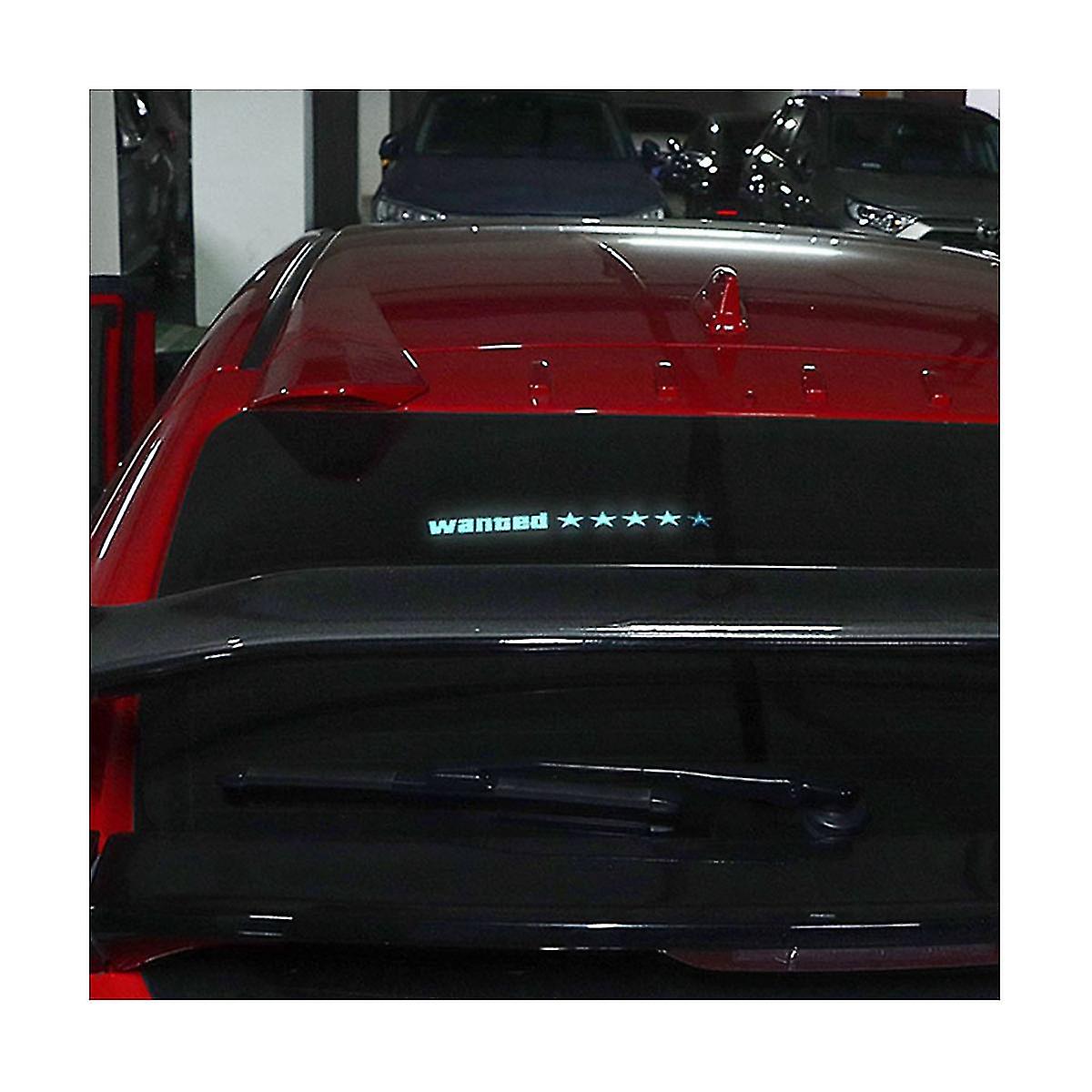 Windshield Electric Wanted Car Led Window Stickers For Jdm Glow Panel ...
