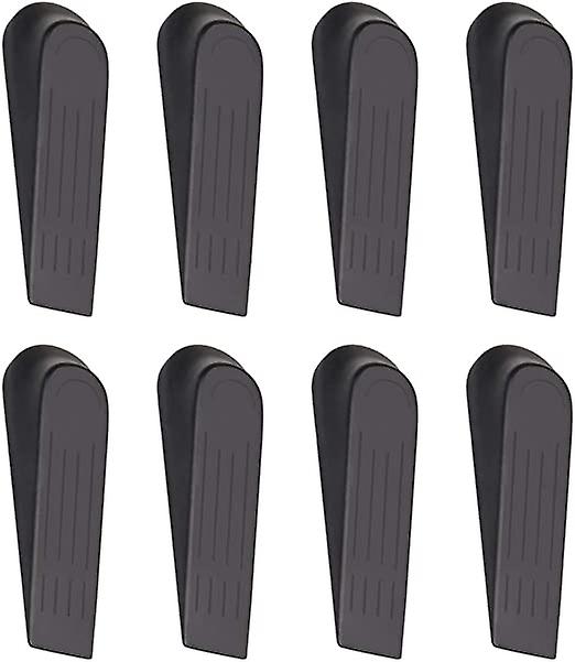 8 Pcs Floor Door Stops, Non-Slip Door Stops Plastic Floor Blocks with ...