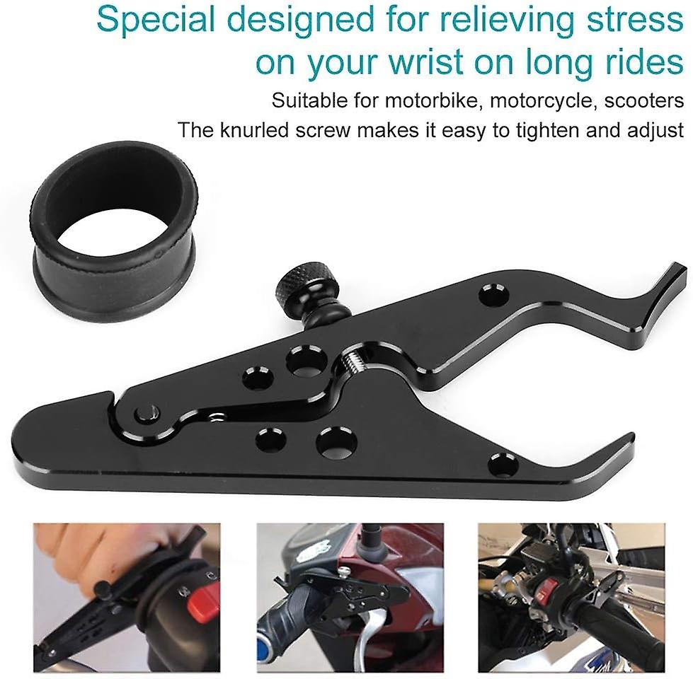 Universal Motorcycle Cruise Throttle Aid Motorcycle Lock Cruise Control ...
