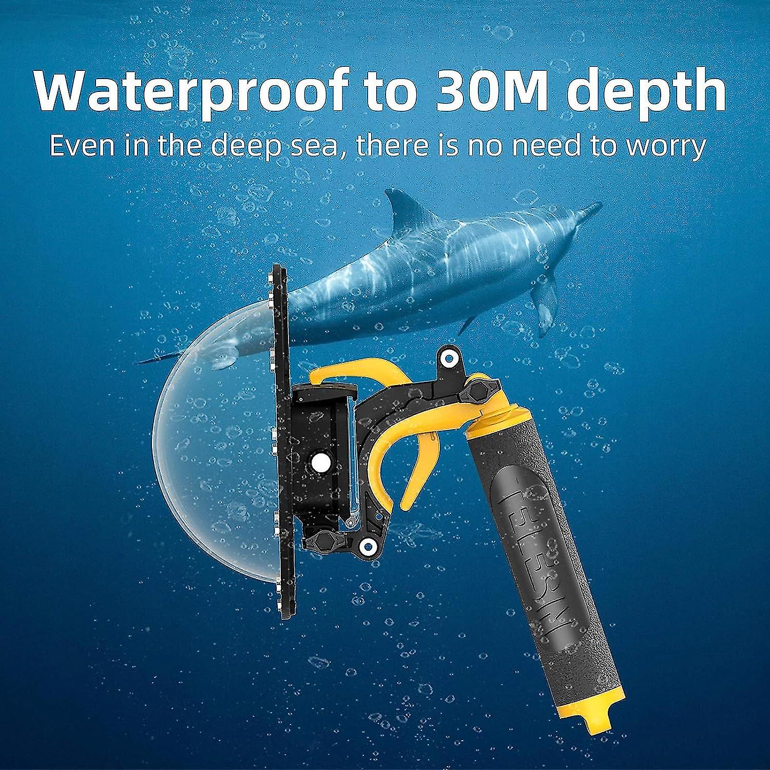 Dome Port Compatible Gopro Hero 10 Hero 9 Black, Underwater Dive Case ...