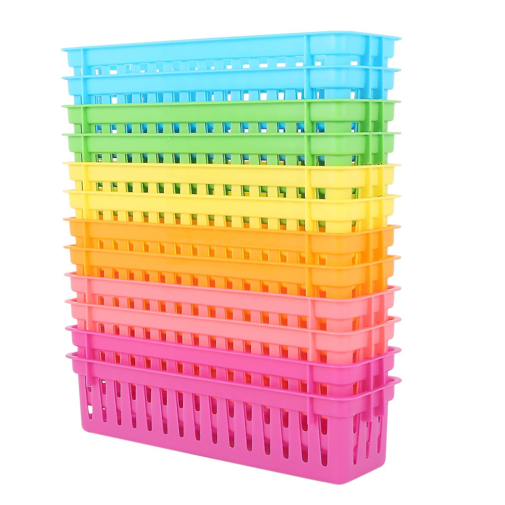 12-pack Classroom Pen And Pencil Basket Trays, Colors | Fruugo UK