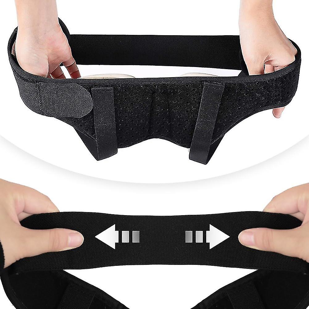 Men's Inguinal Hernia Support Band Adjustable Inguinal Strap With 2 ...
