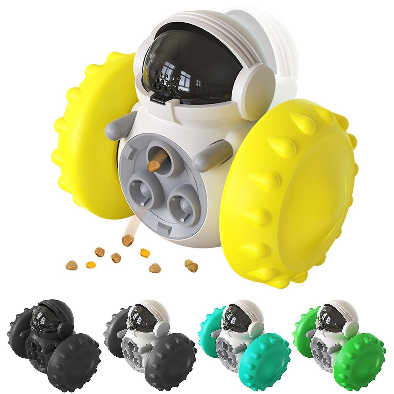 Interactive Dog Toy Robot Shapes Food Dispensing Slow Feeder Self ...