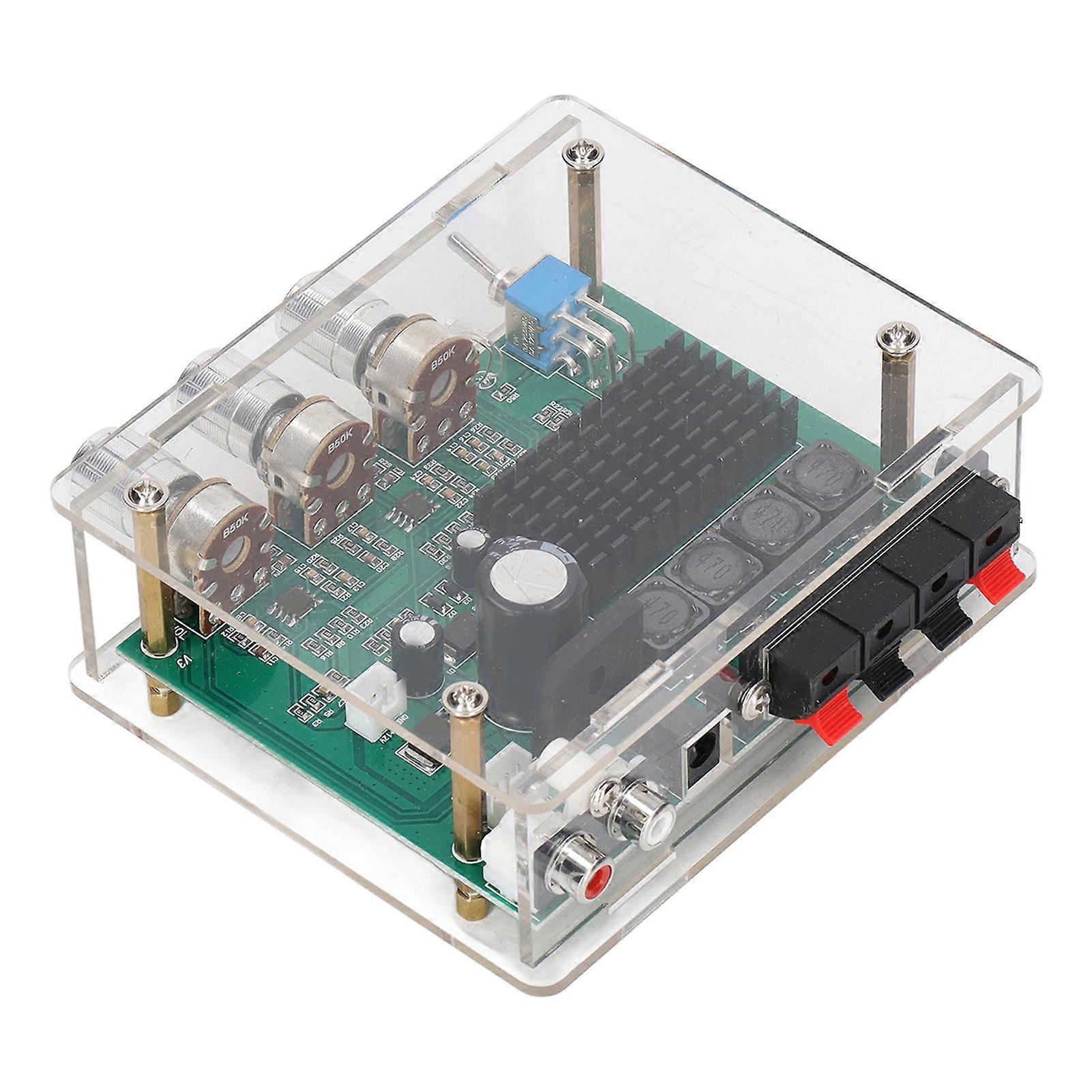 Amplifier Audio Board Digital Dual Channel Stereo Amplifier Sound ...