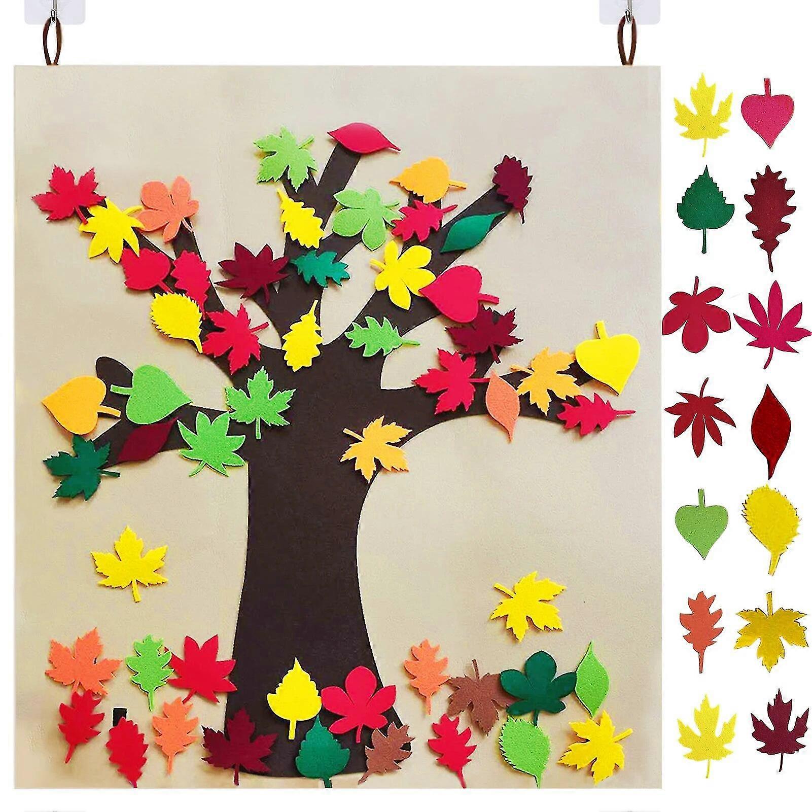 Autumn Leaf Ornaments DIY Multifunction Crafts For Kids Classroom ...