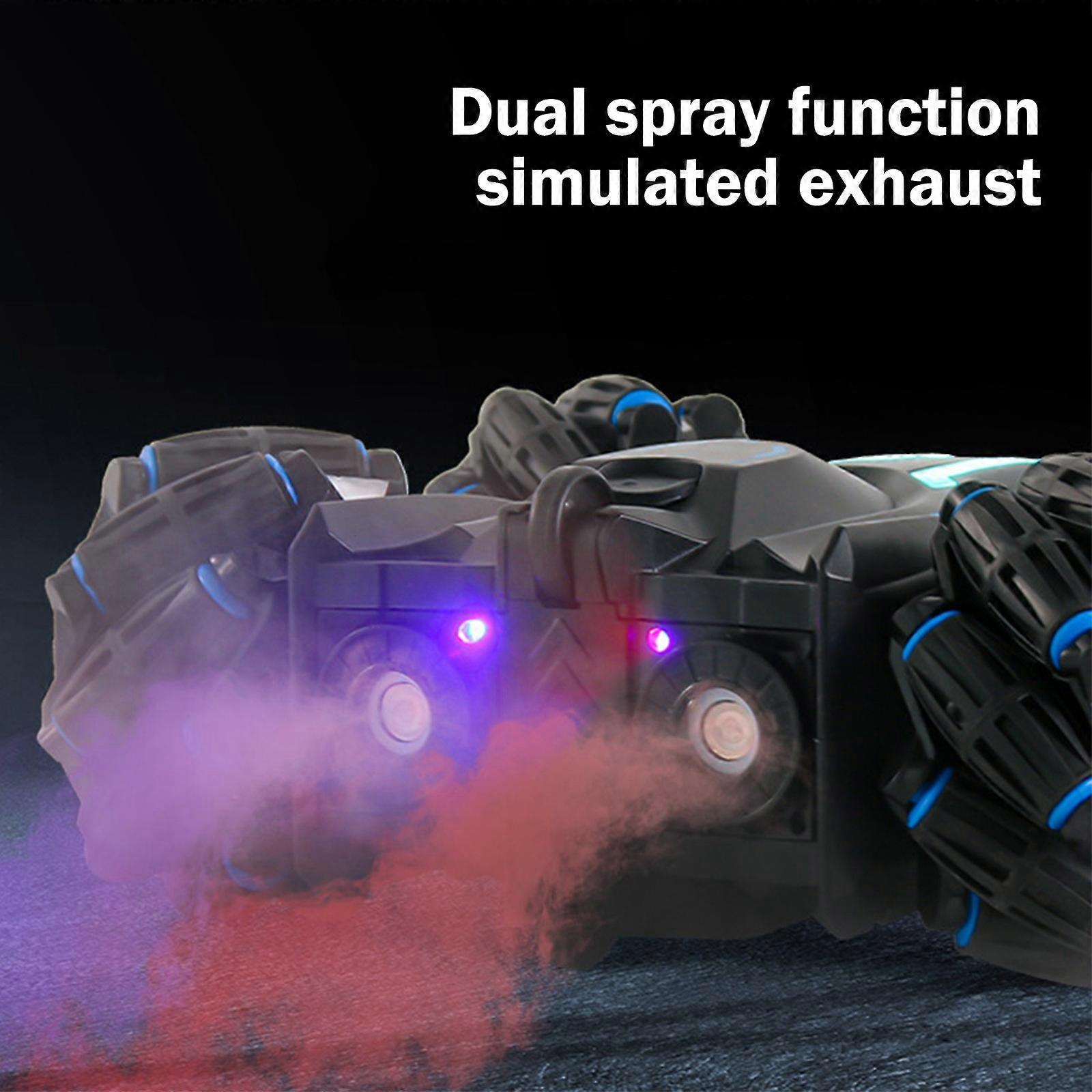 Double Spray Remote Control Stunt Drift Car Four-wheel Drive Power With ...