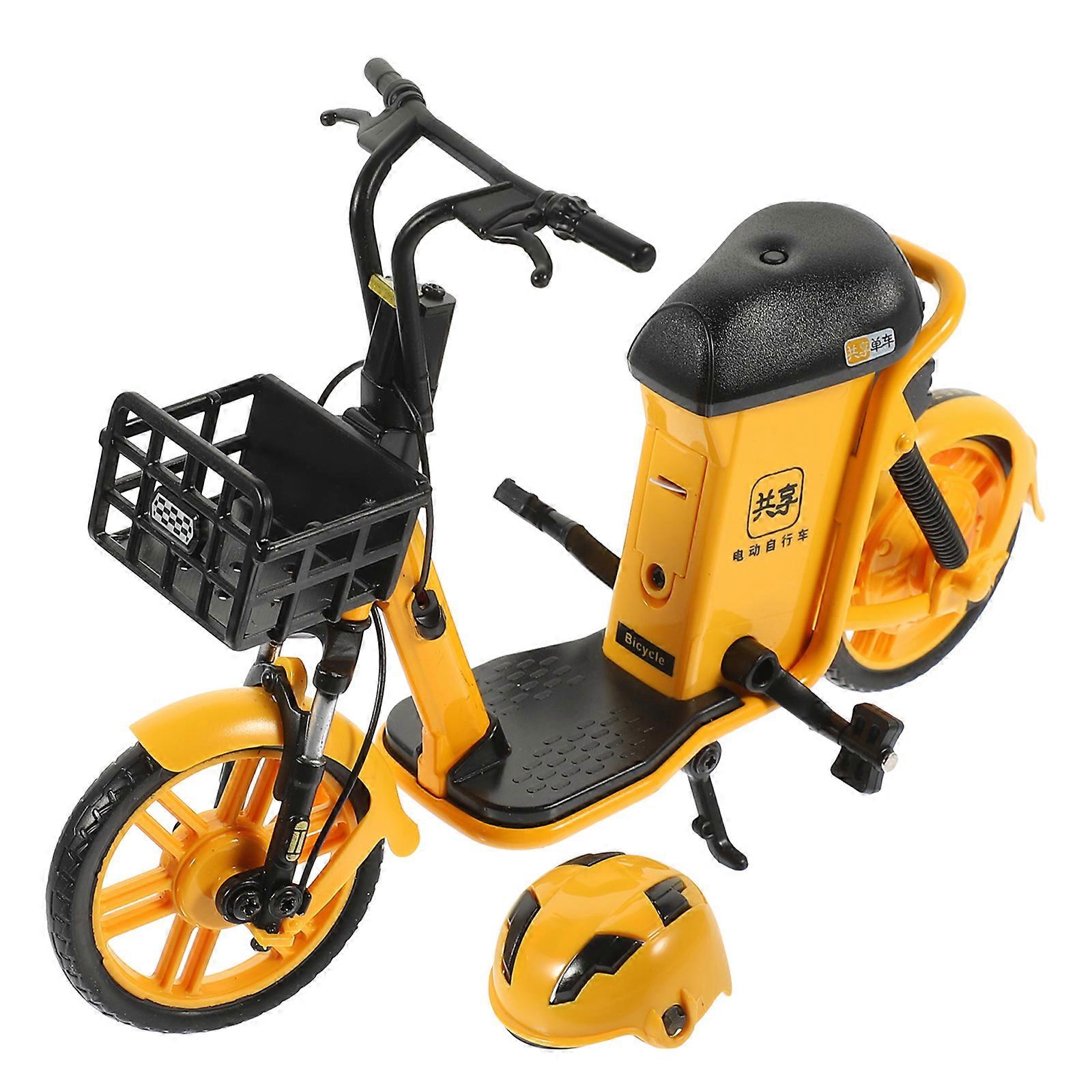 Electric Bicycle Model Alloy Pedelec Model Small Pedelec Ornament Home ...