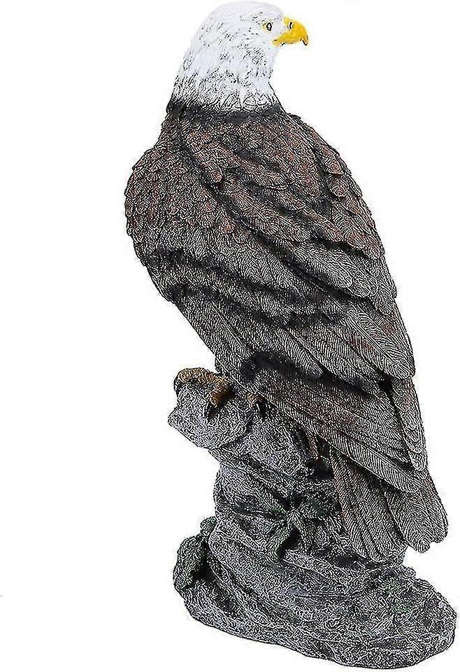 Resin Bald Eagle Garden Statue, Eagle Resin Garden Statue Outdoor ...