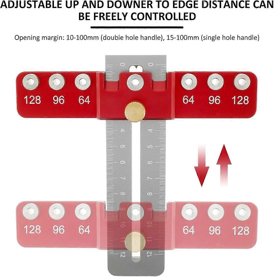 Cabinet Hardware Jig, Aluminium Alloy Cabinet Handle Jig, Adjustable ...