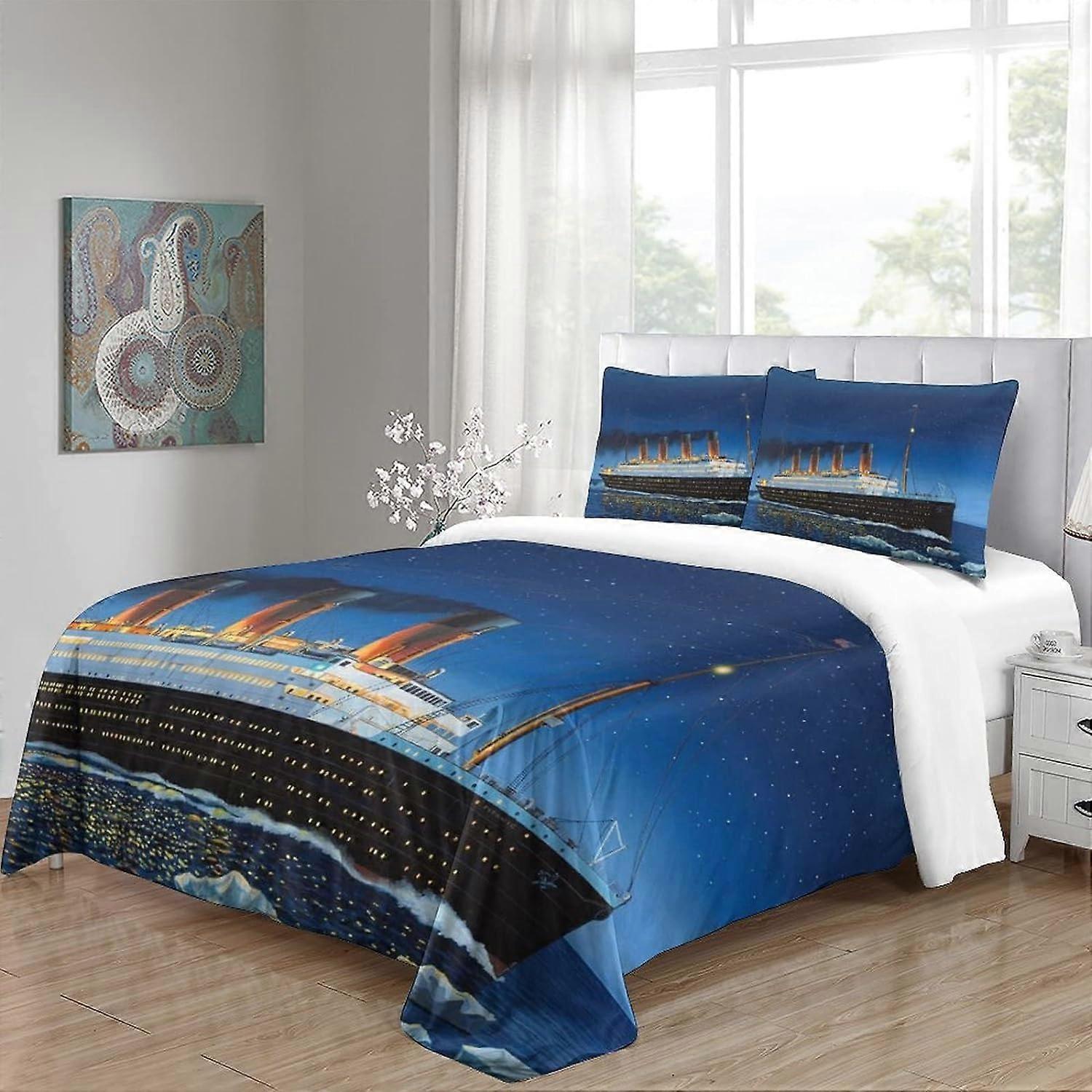 Titanic Duvet Cover D Jack and Rose Design Soft Microfiber Cover ...