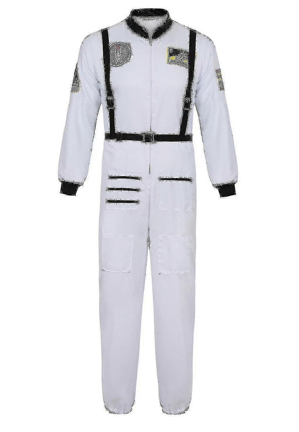 Astronaut Costume Space Suit For Adult Cosplay Costumes Zipper ...