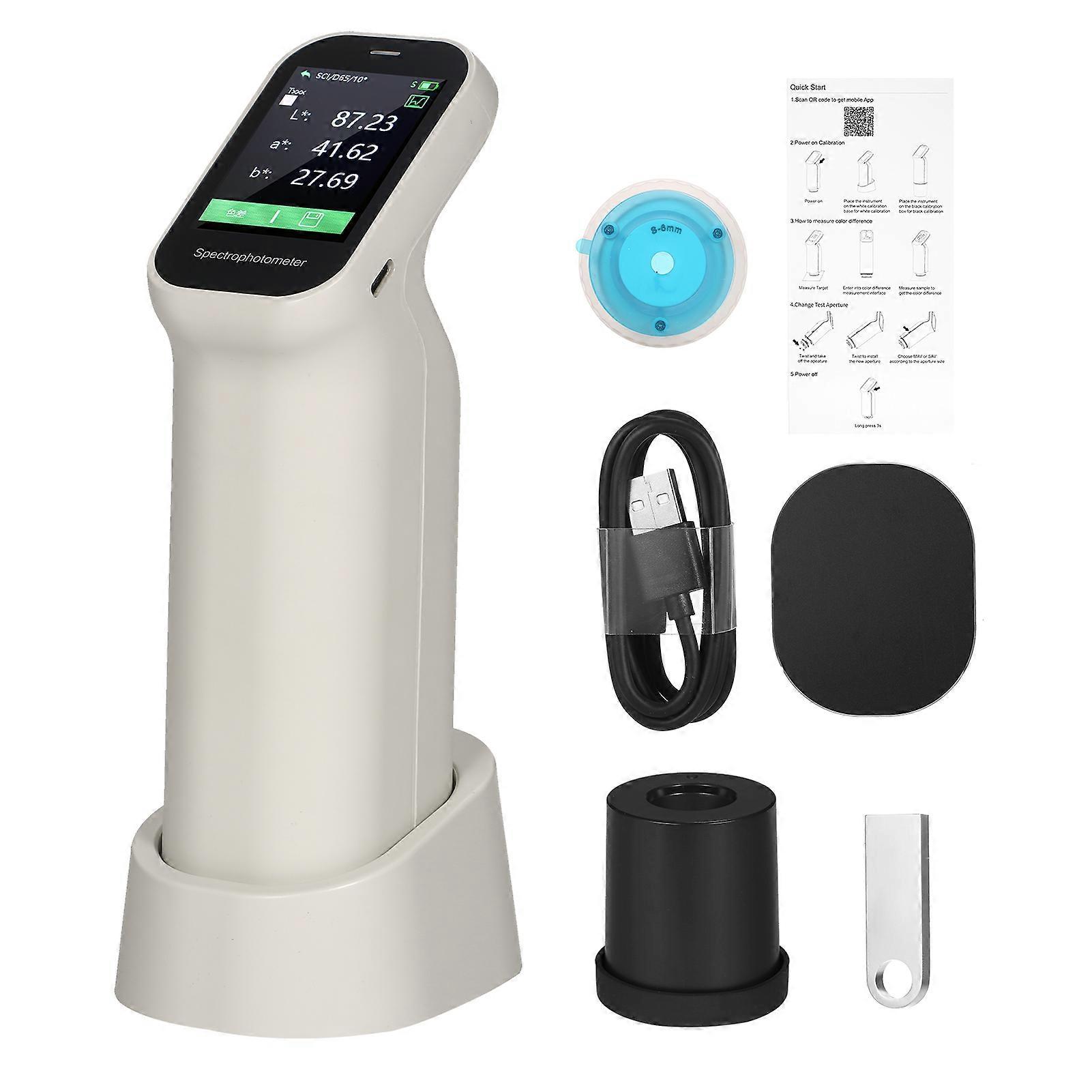 Portable Rechargeable Colorimeter Chromometer Handheld ...