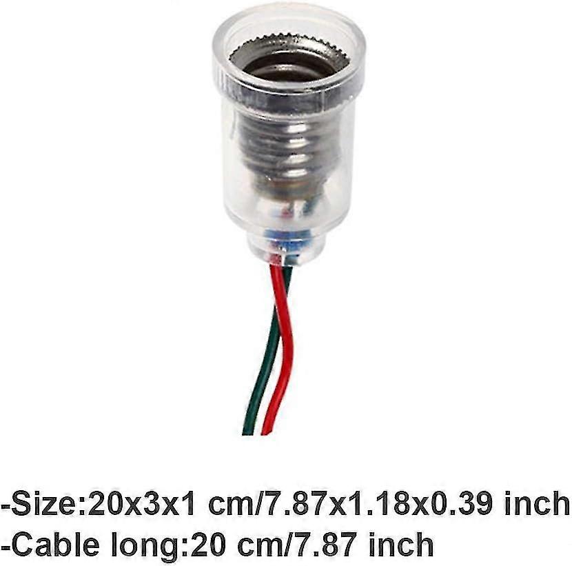 E10 LED lamp screw base small candle bulb installation small bulb base ...