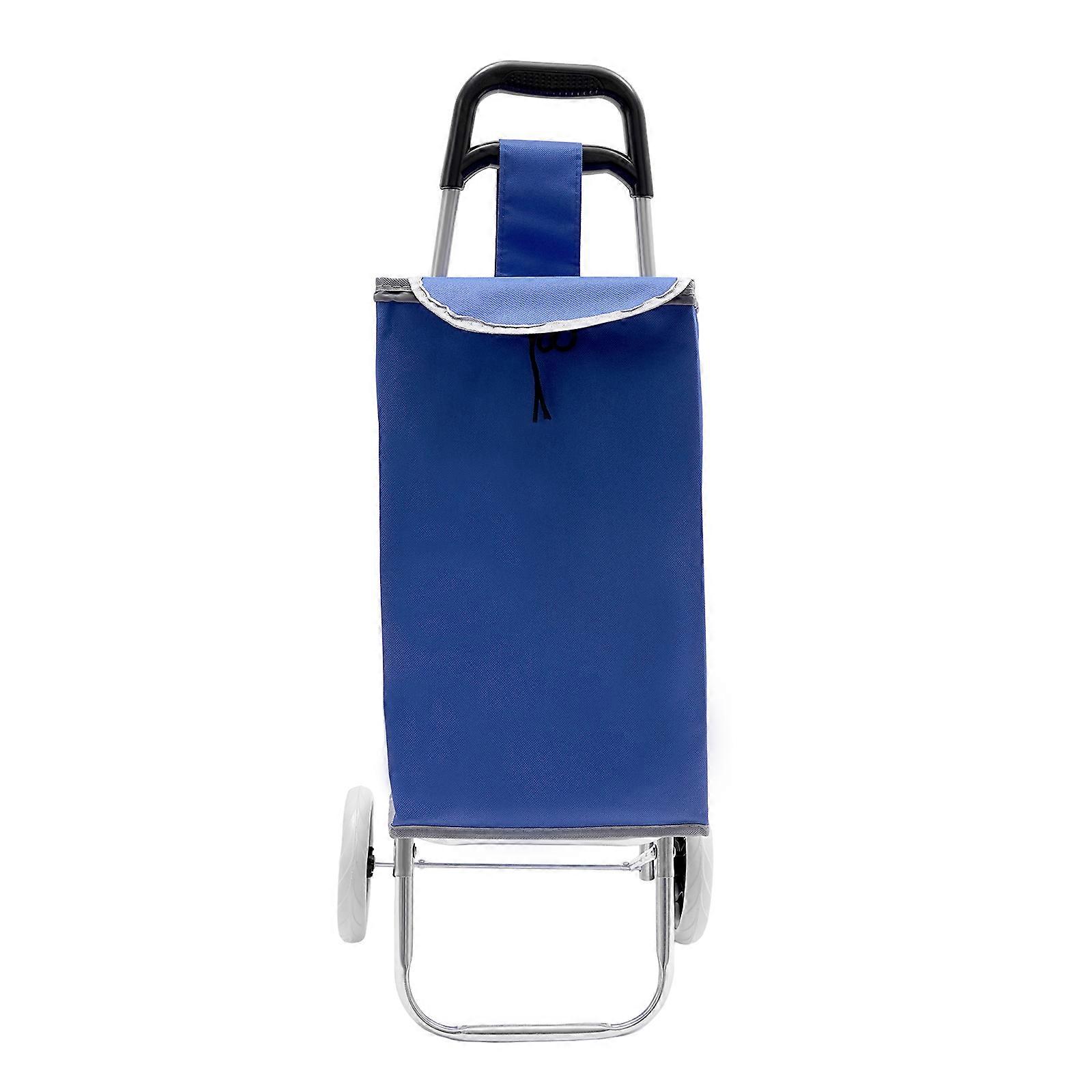 Hand Push Shopping Cart Rolling Transporting Carts | Fruugo UK