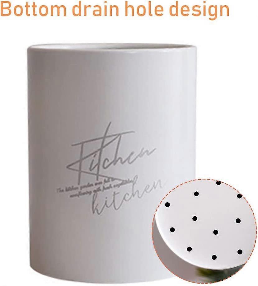 Modern Stainless Steel Kitchen Utensil Crocks,Utensil Organizer Caddy ...