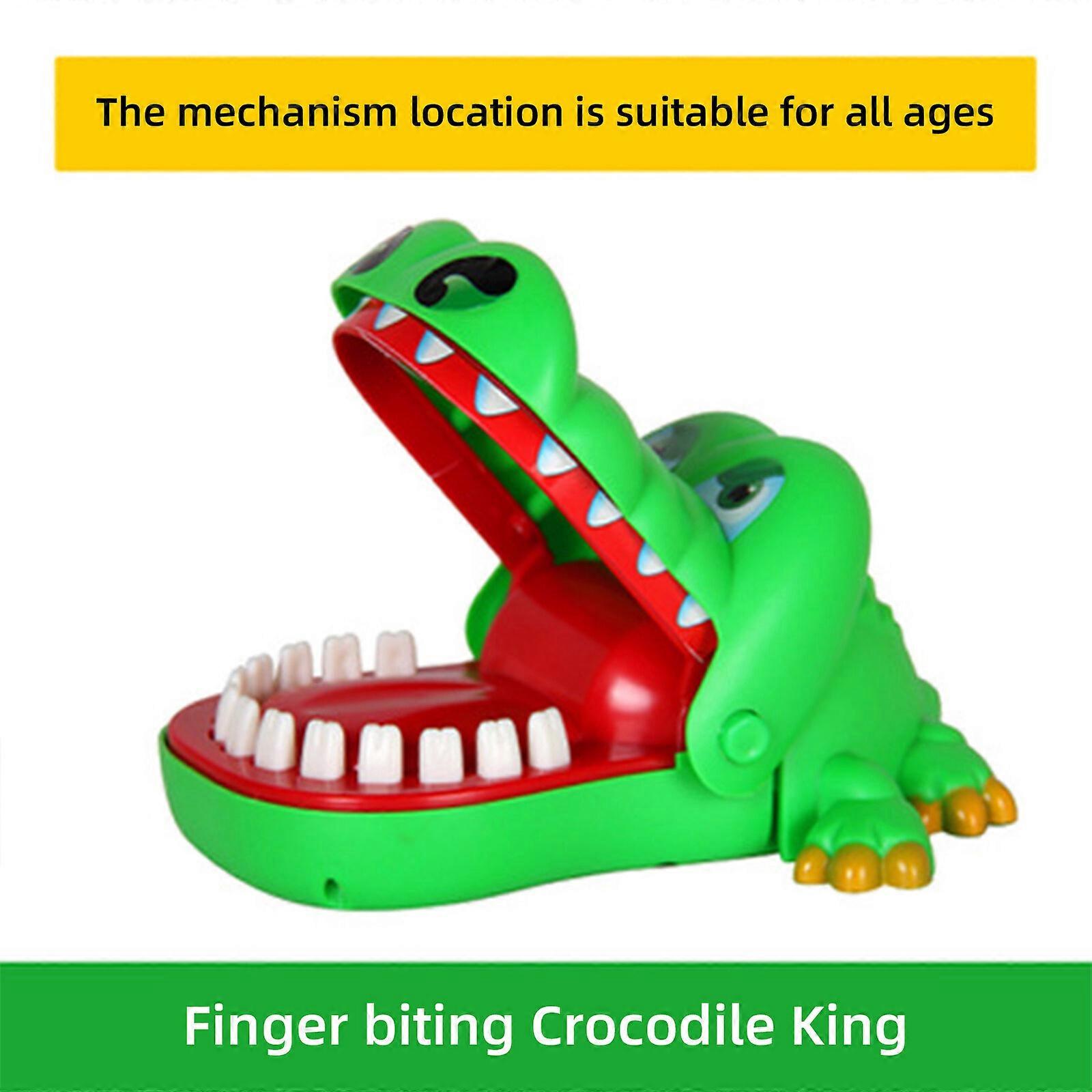 Crocodile Teeth Toys Game for Kids, Alligator Biting Finger Funny Party ...