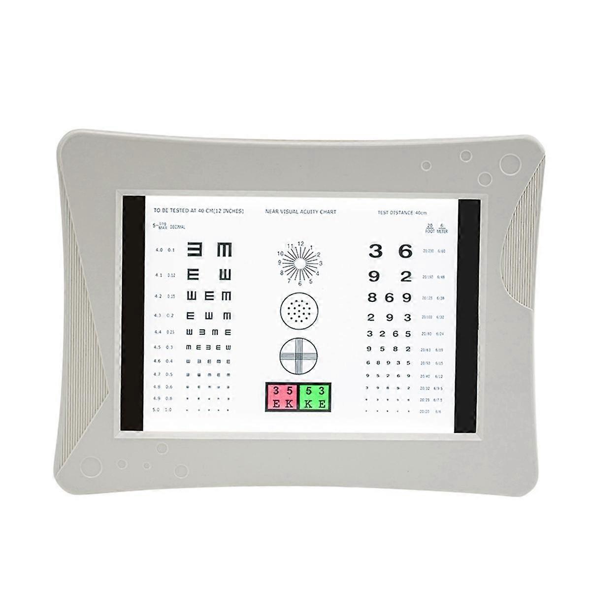 Near Visual Acuity Chart Ophthalmic Equipment with LED Light Far Vision ...