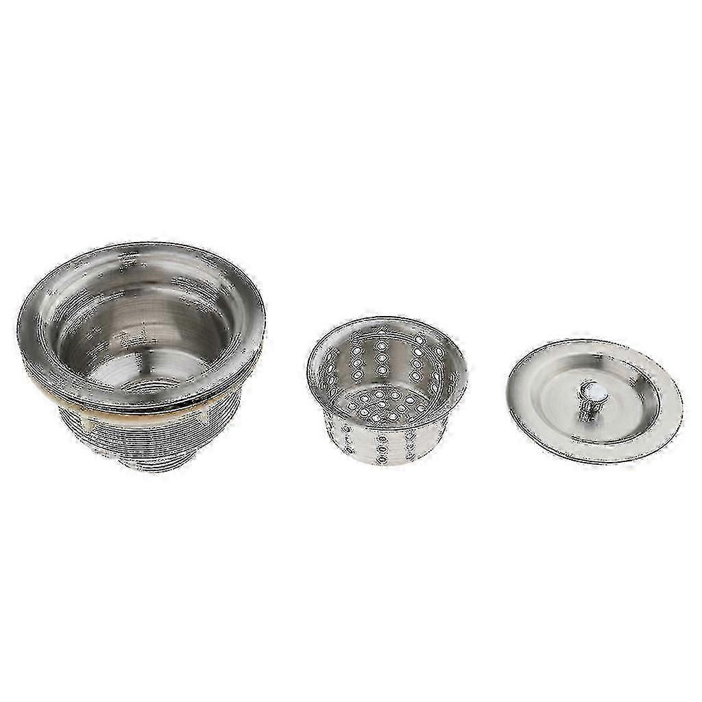 Salon Shampoo Bowl Backwash Sink Hair Strainer Deep Waste Basket + Pipe ...