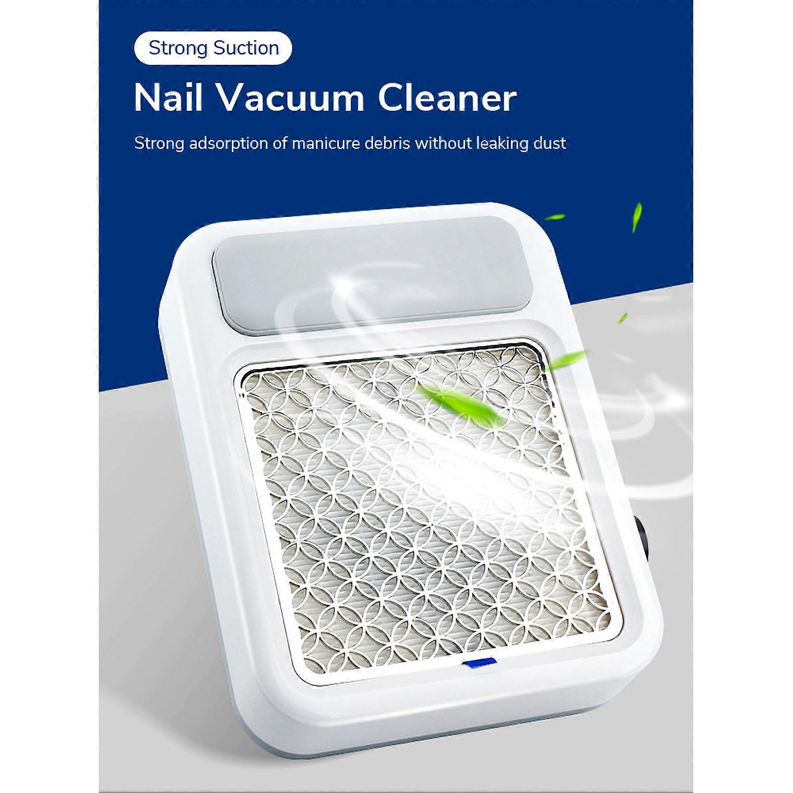 Nail Dust Collector with Reusable Filter Hand Pillow Speed Adjustable ...