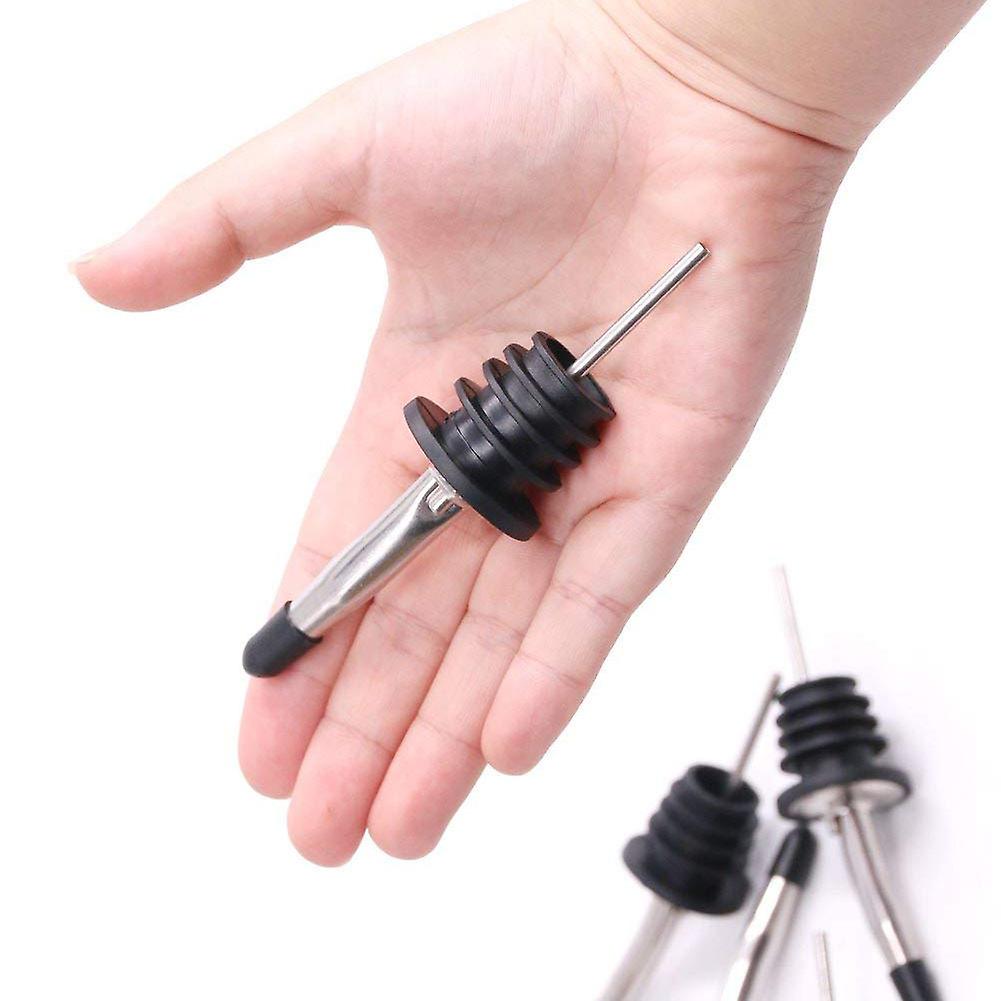 15 Pcs Stainless Steel Liquor Bottle Speed Pourers Tapered Spout With ...