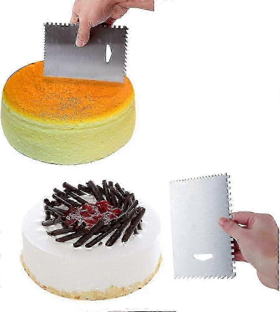 2PCS Stainless Steel Serrated Scraper Tools Suitable for Sculpture and ...